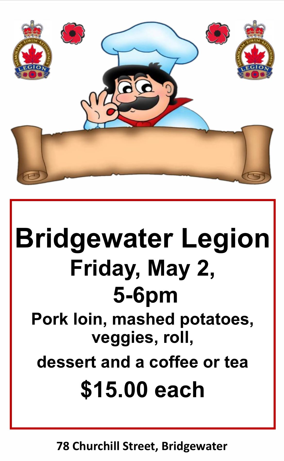 Bridgewater Legion Branch No. 24 - May 2025 TGIF